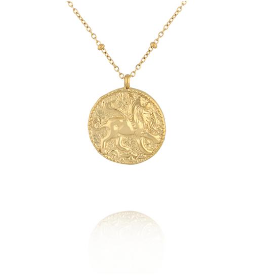 Naszyjnik znak zodiaku Lew NSA1543 – By Dziubeka